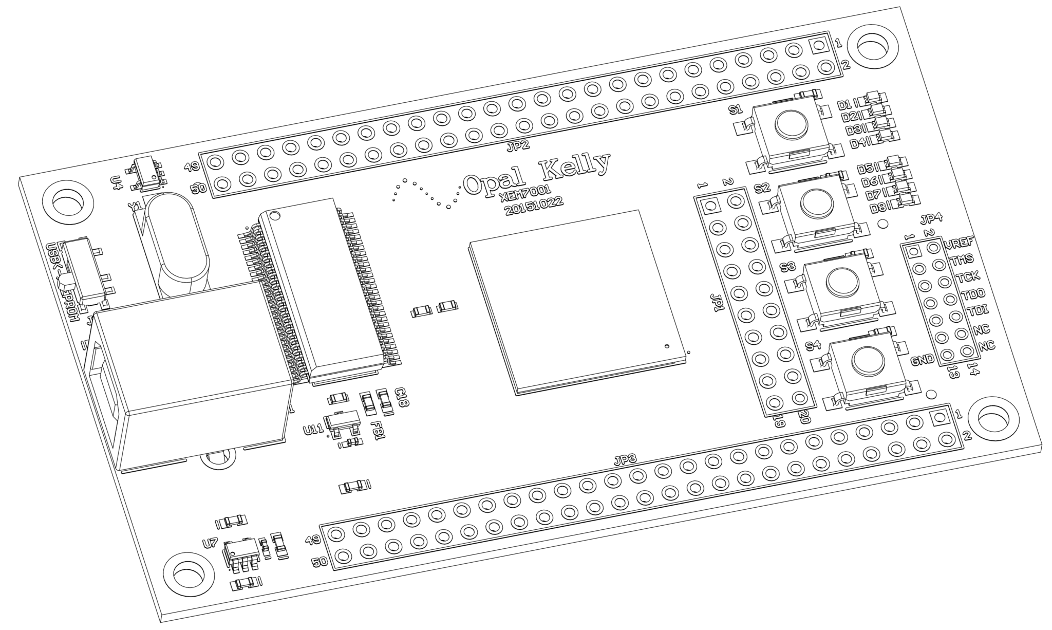 XEM7001 - Opal Kelly Documentation Portal